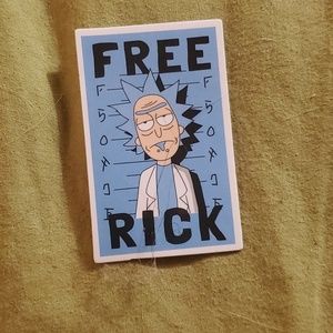 Other | Free Rick Sticker | Poshmark